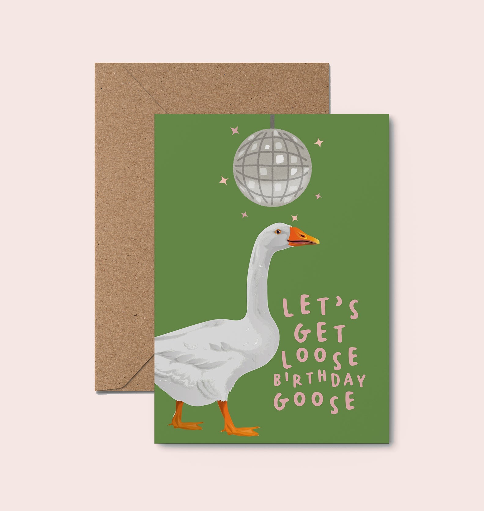 Birthday Goose Card | Unique Wall Art from Moonshine Prints