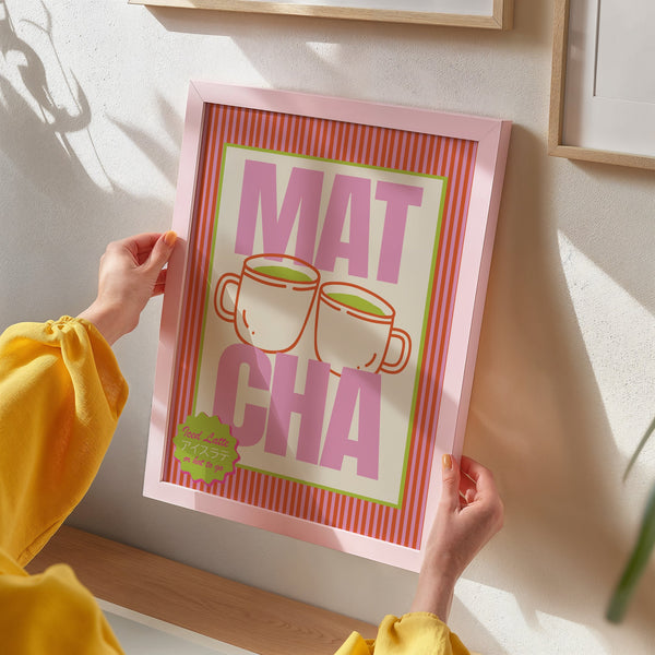 Matcha Print | Unique Wall Art from Moonshine Prints