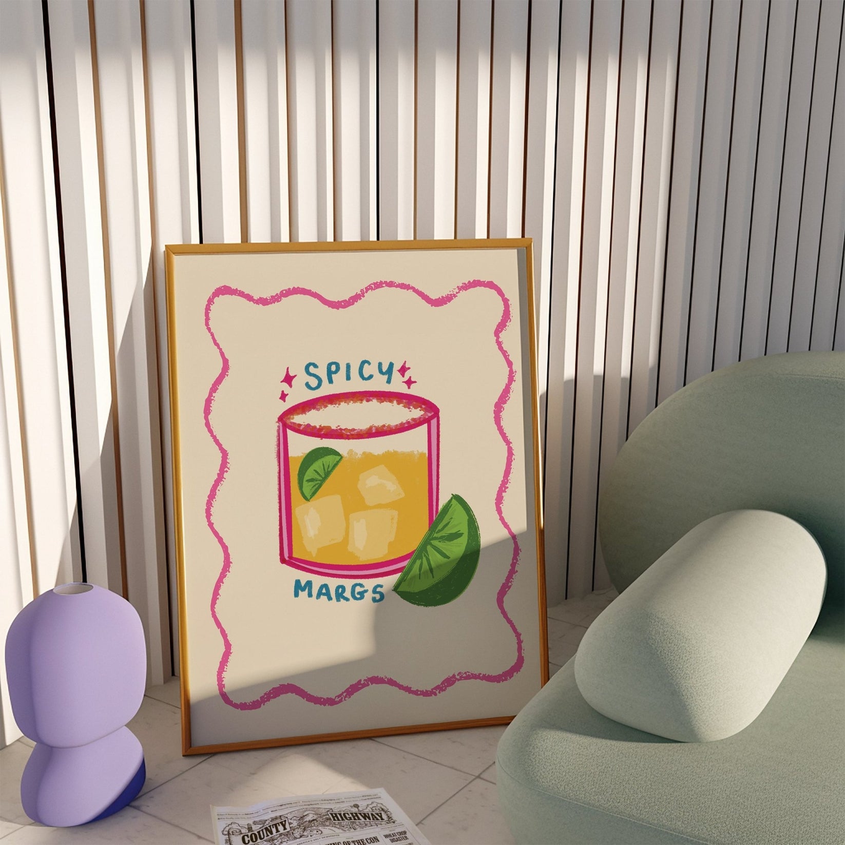 Spicy Margs Print | Moonshine Prints