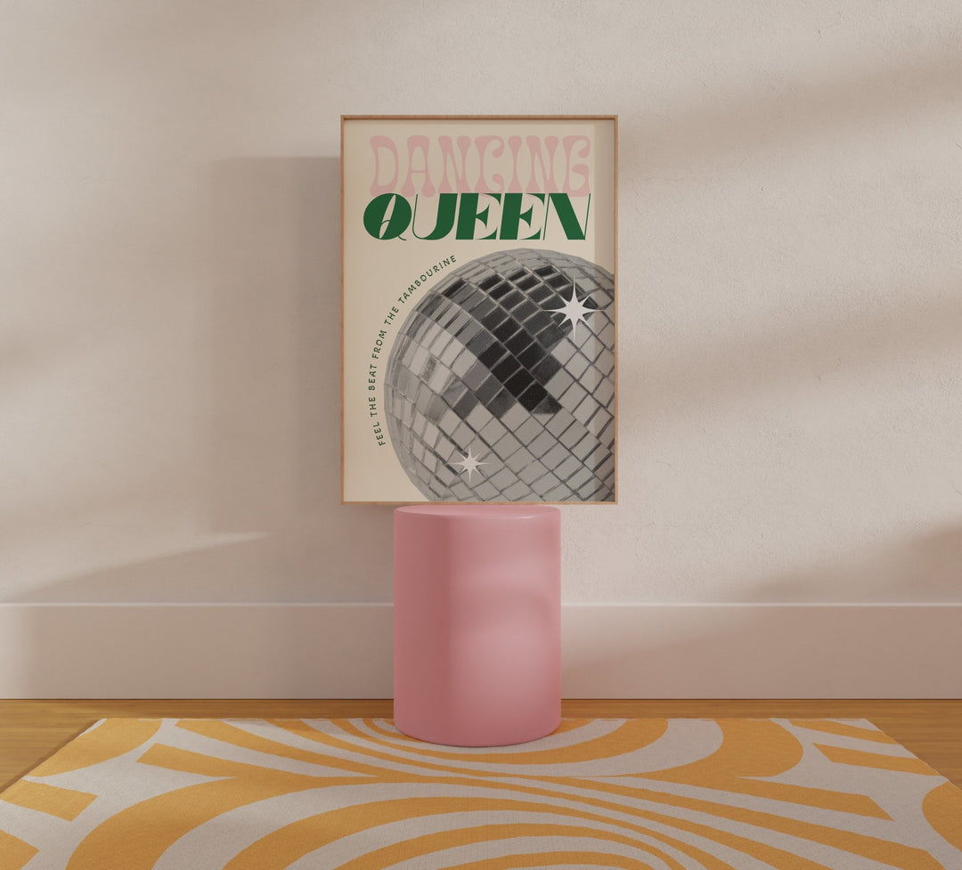 Abba Dancing Queen Print | Unique Wall Art from Moonshine Prints