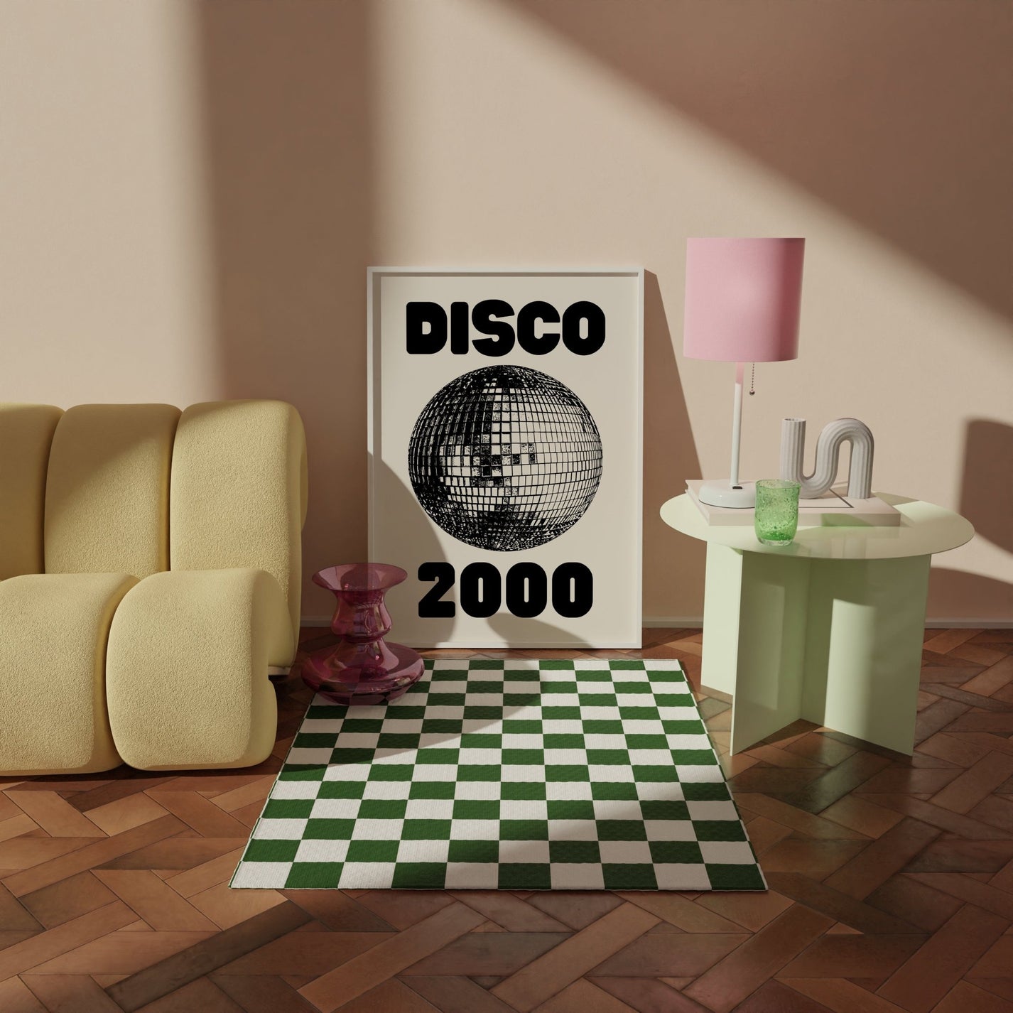 Disco 2000 Pulp Inspired Print | Unique Wall Art from Moonshine Prints