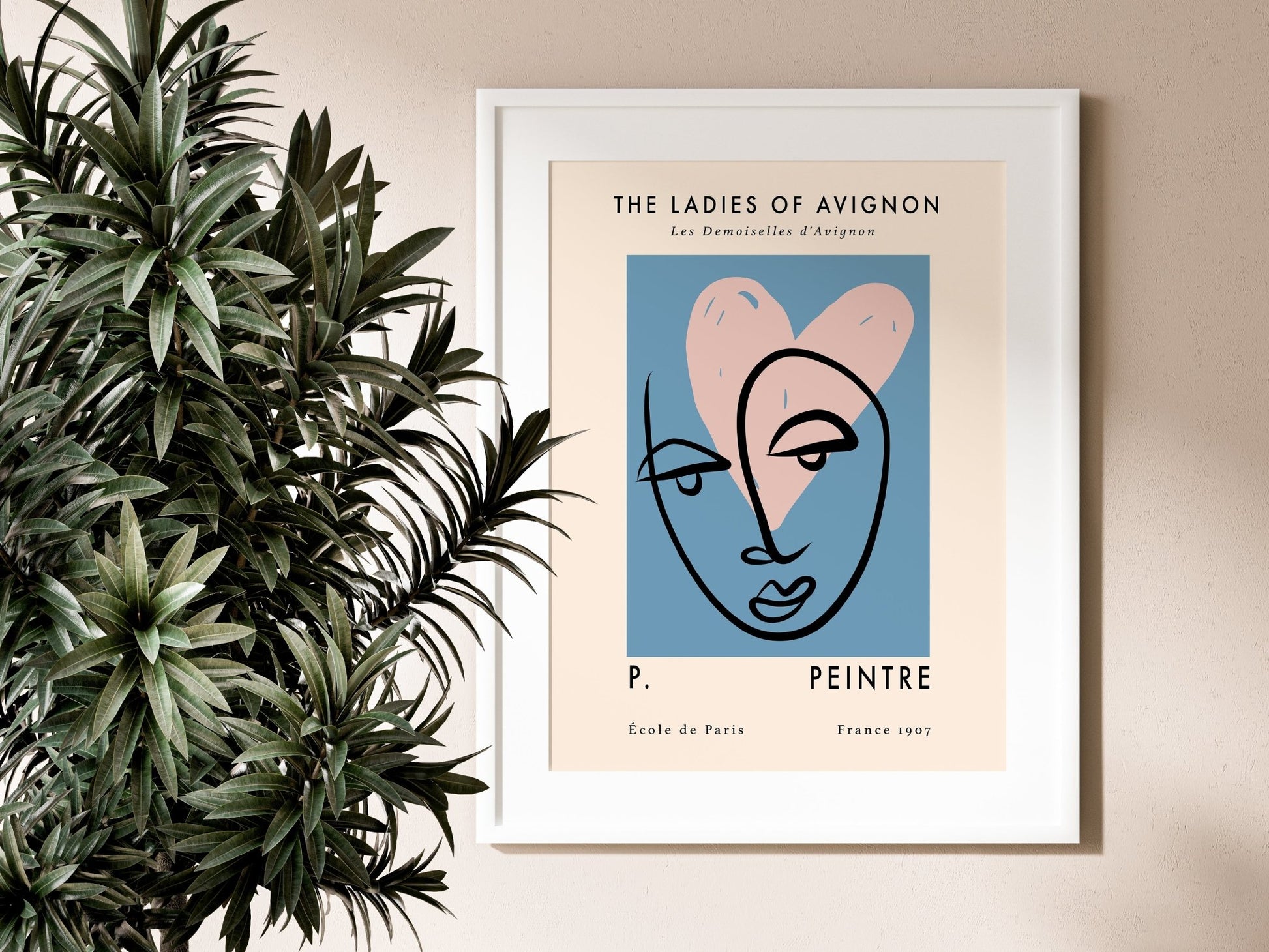 Pablo Picasso Print (#01) | Unique Wall Art from Moonshine Prints