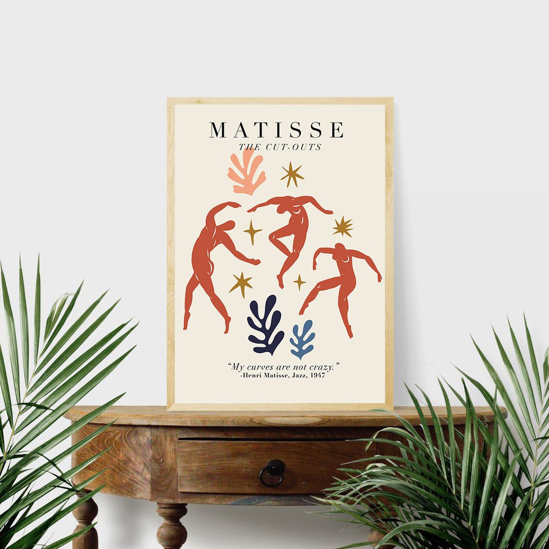 Henri Matisse Cut Outs Print | Unique Wall Art from Moonshine Prints